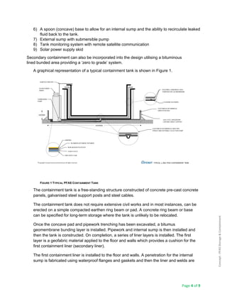 Concept Tanks PFAS Storage & Containment | PDF