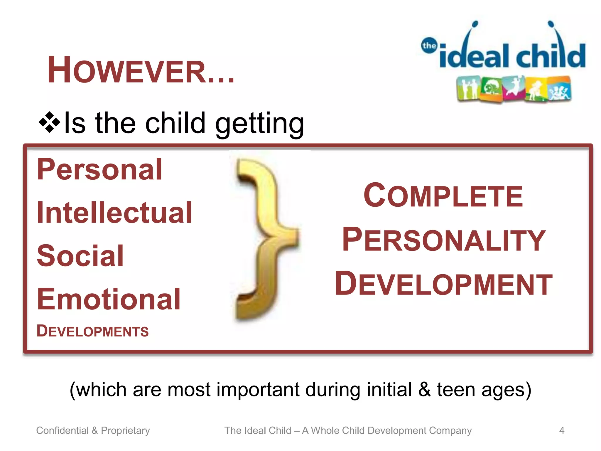The Ideal Child - Detailed Concept Introduction | PPSX