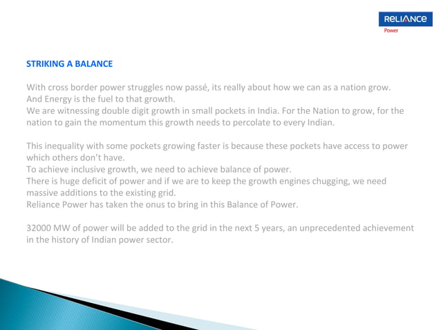 Concept presentation to reliance power.ppt