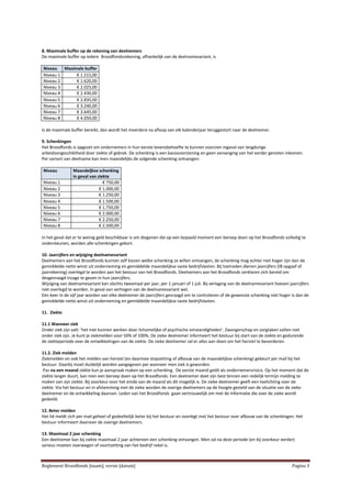 Concept reglement Broodfonds | PDF