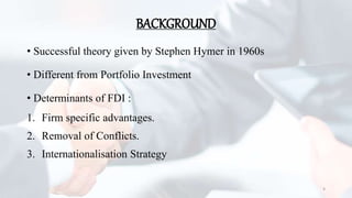 Concept review (fdi) | PPTX | Business Accounting & Finance | Business