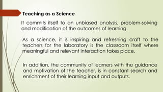 CONCEPTS-OF-TEACHING principles of teaching prelim | PPT