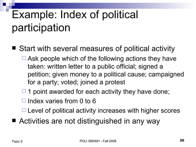 Concepts Operationalization And Measurement Ppt