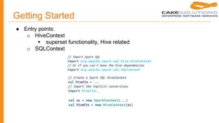 Spark Concepts - Spark SQL, Graphx, Streaming | PPT