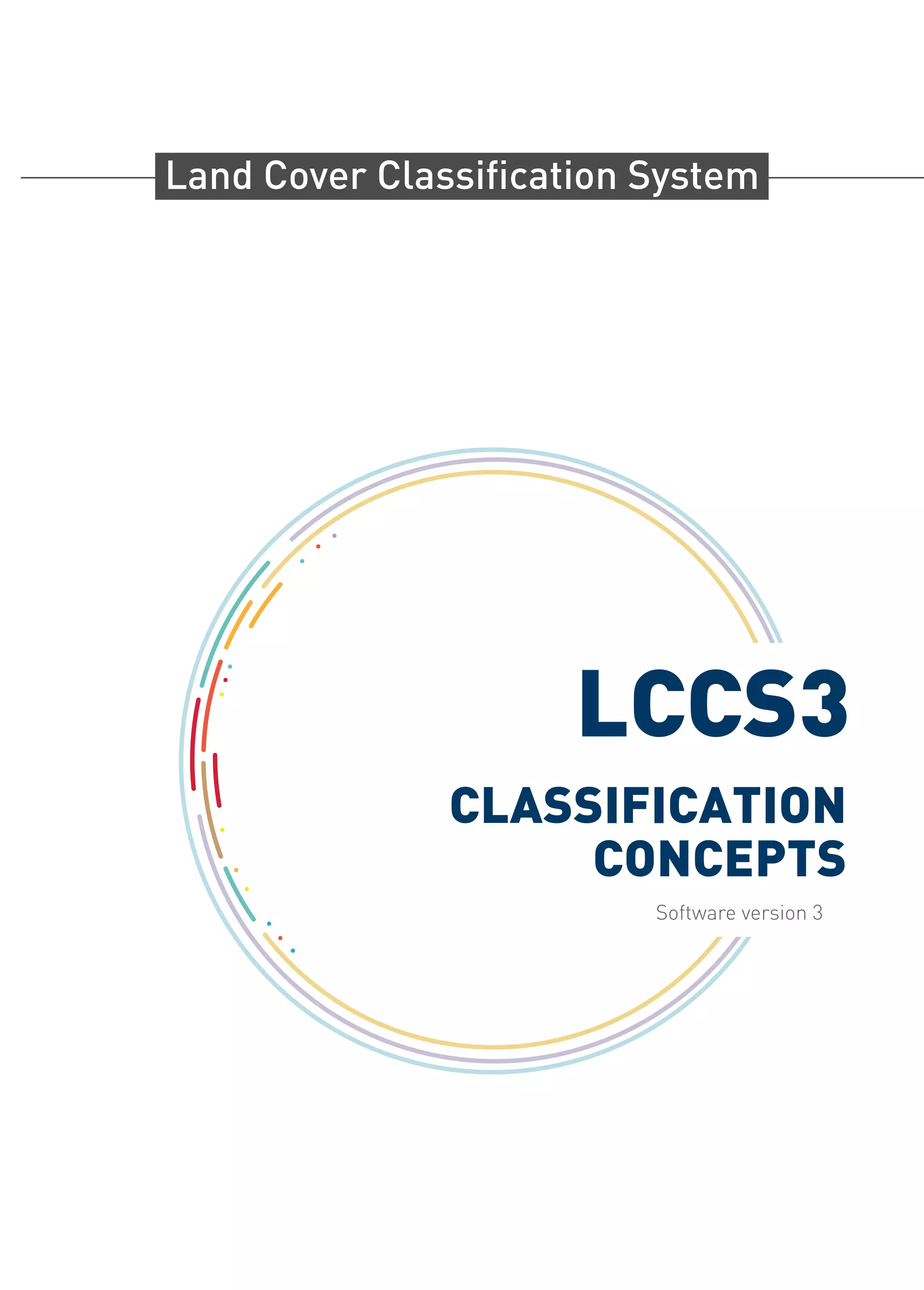 Land Cover Classification System: Classification concepts | PDF ...