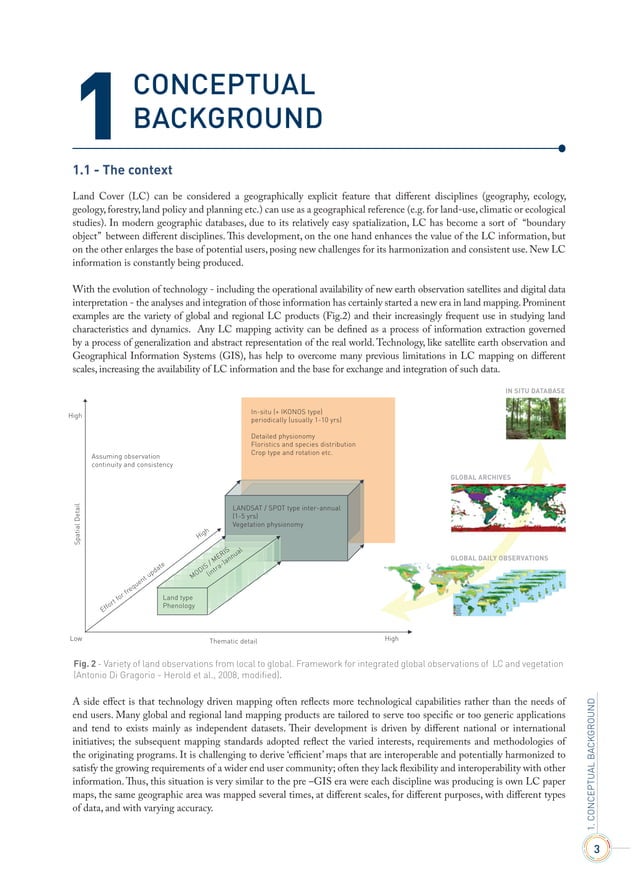 Land Cover Classification System: Classification concepts | PDF ...