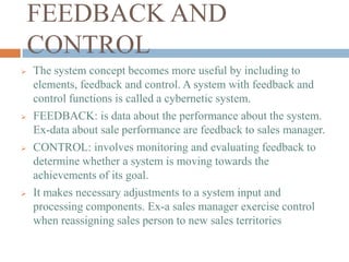 Concepts and components of information system | PPTX
