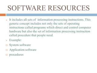 Concepts and components of information system | PPTX