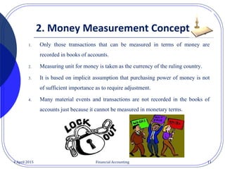 Concepts and contents for balance sheet | PPTX