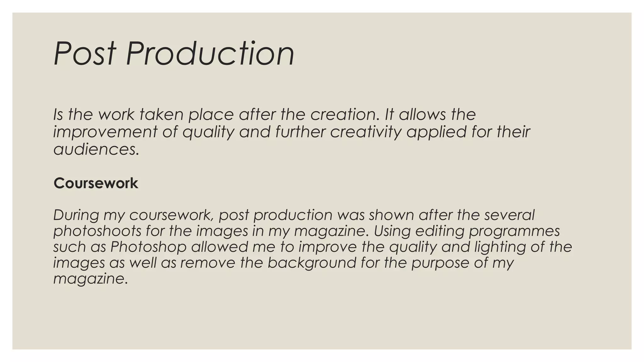 Concepts and coursework | ODP