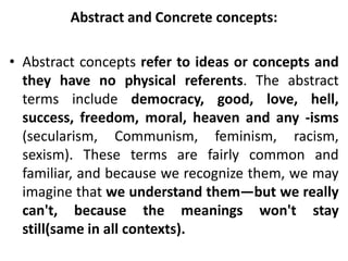 Concepts and experiences | PPTX