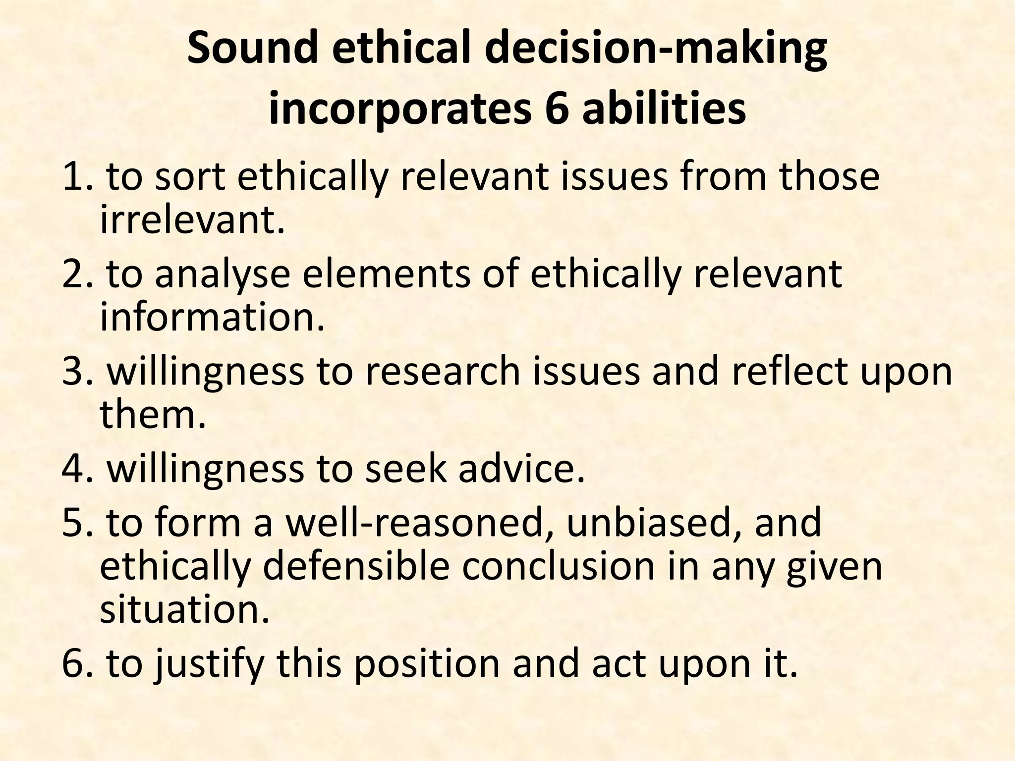 Concepts and principles of bioethics for the students of health ...