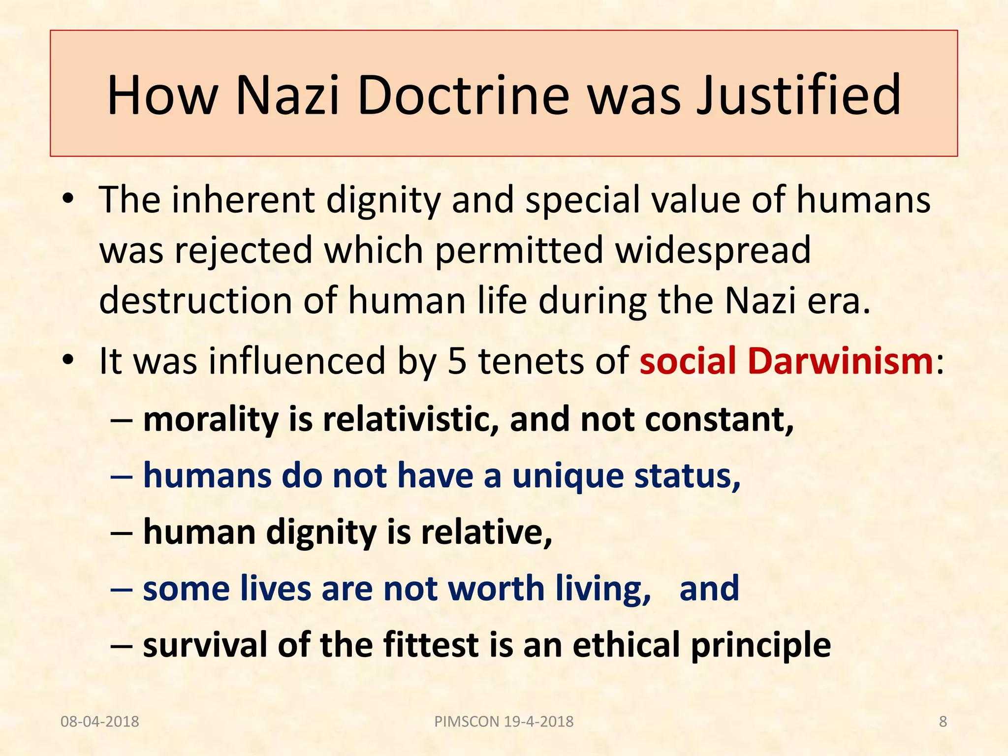 Concepts and principles of bioethics for the students of health ...