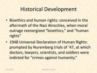 Concepts and principles of bioethics for the students of health ...