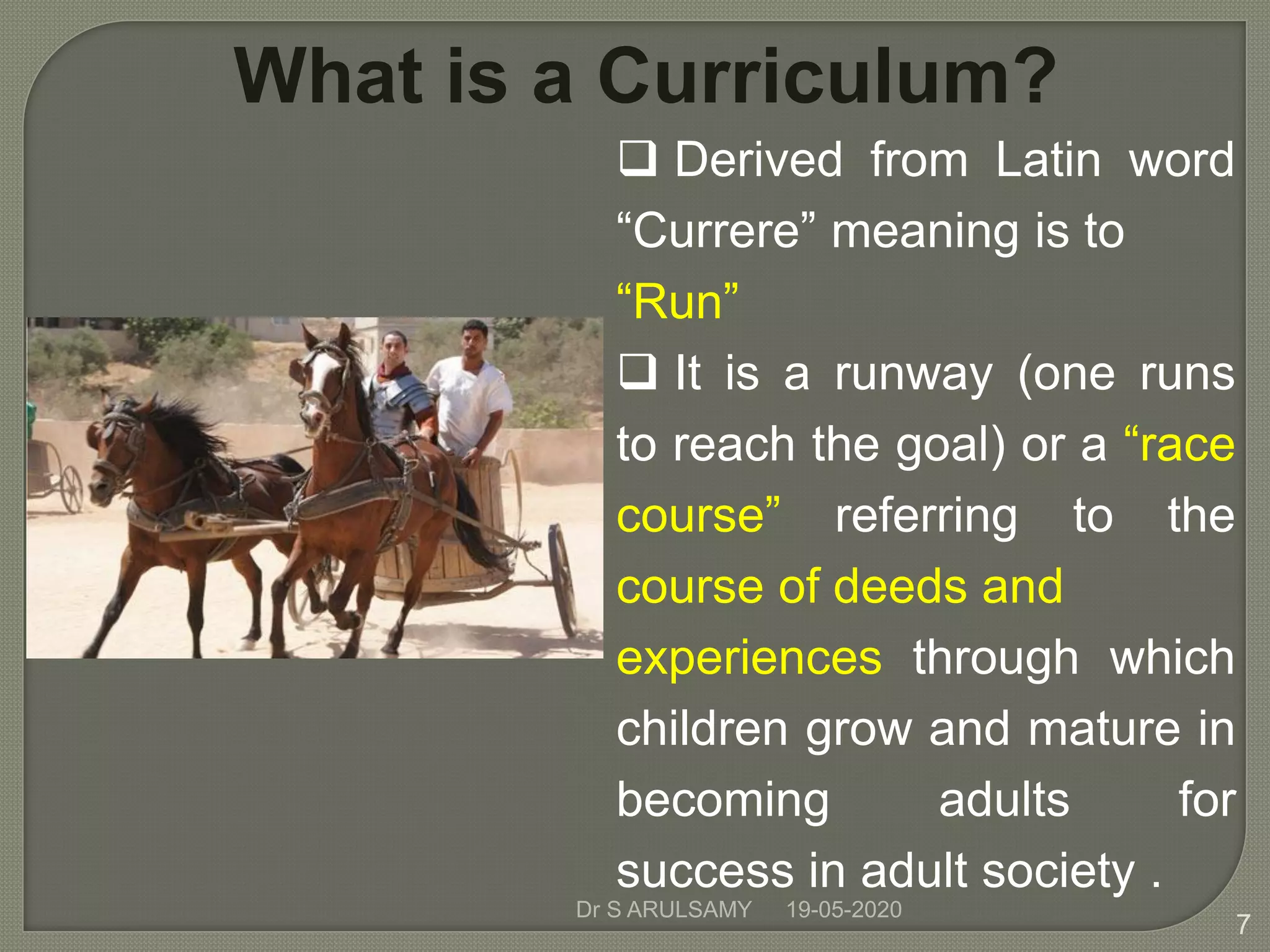 Concepts and principles of curriculum | PDF