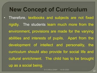 Concepts and principles of curriculum | PDF