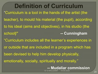 Concepts and principles of curriculum | PDF