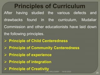 Concepts and principles of curriculum | PDF