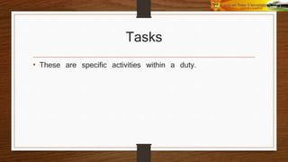 Concepts and principles of organization, administration, and ...