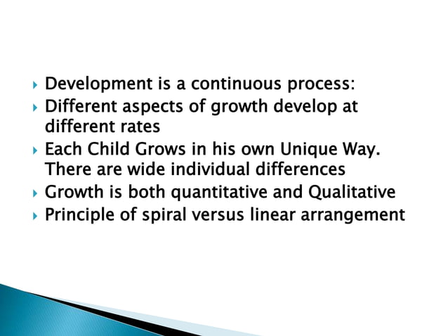 Concepts and theories growth and development and infancy | PPTX ...