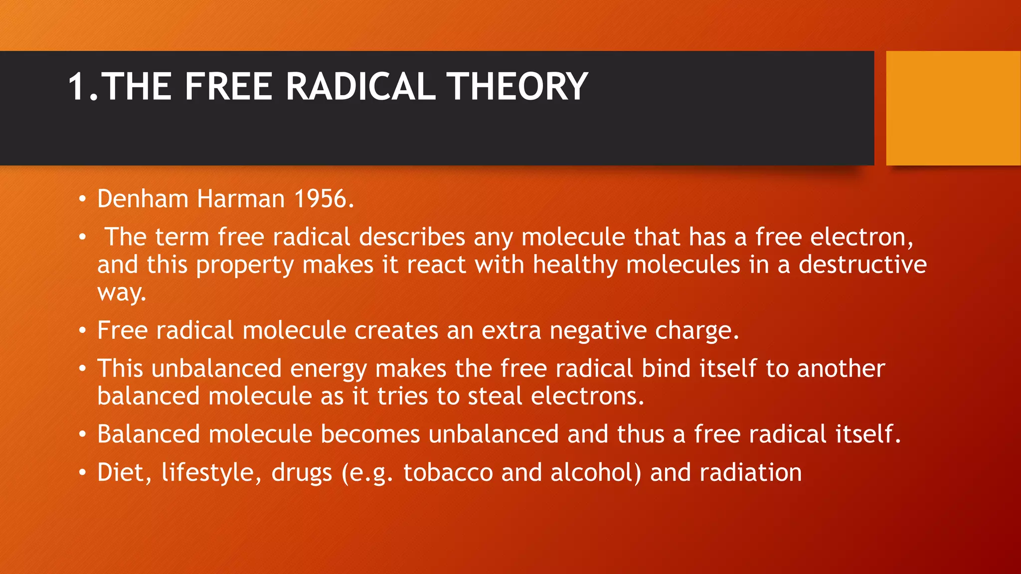 Concepts and theories of aging | PPTX