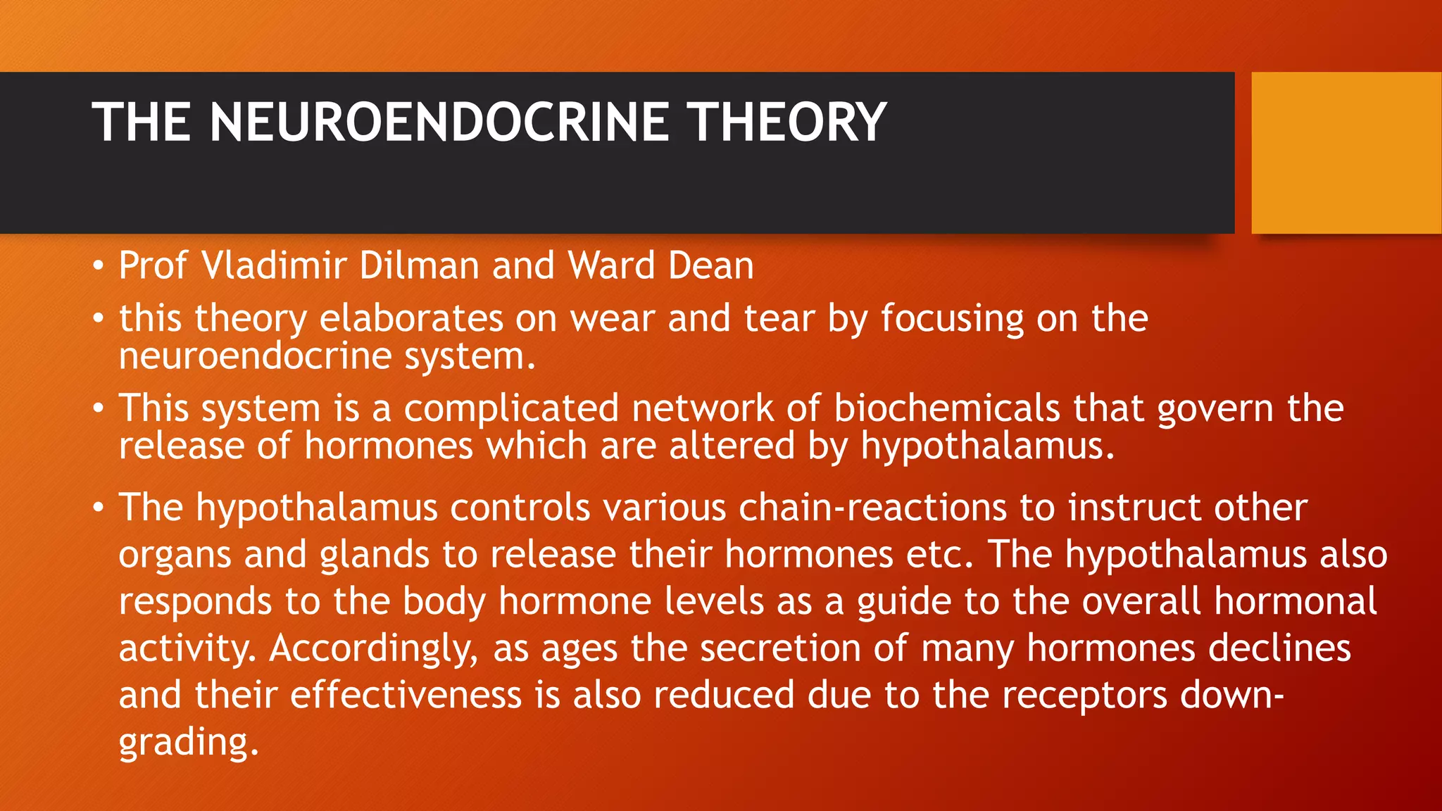 Concepts and theories of aging | PPTX