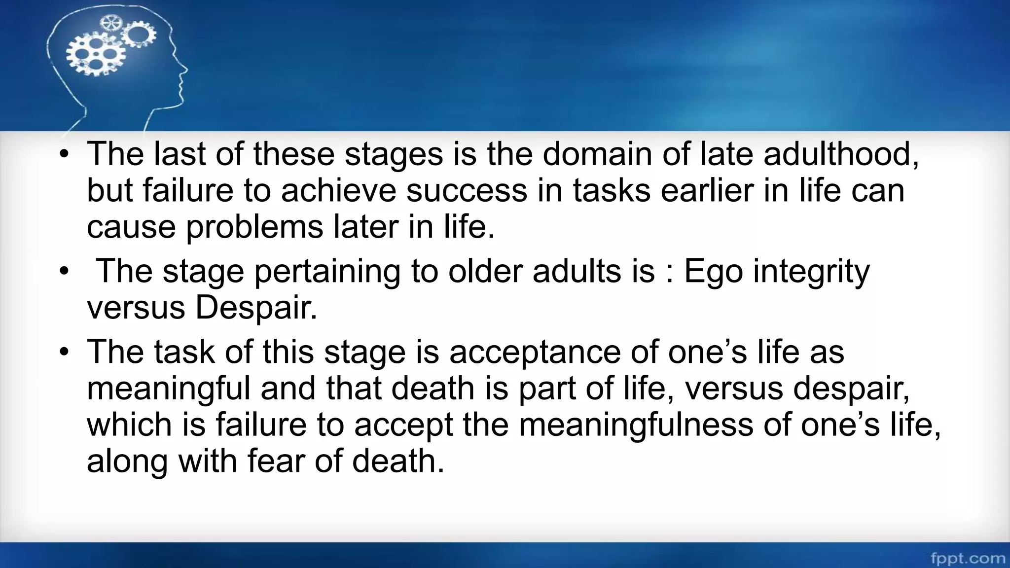 Concepts and theories of aging | PPTX