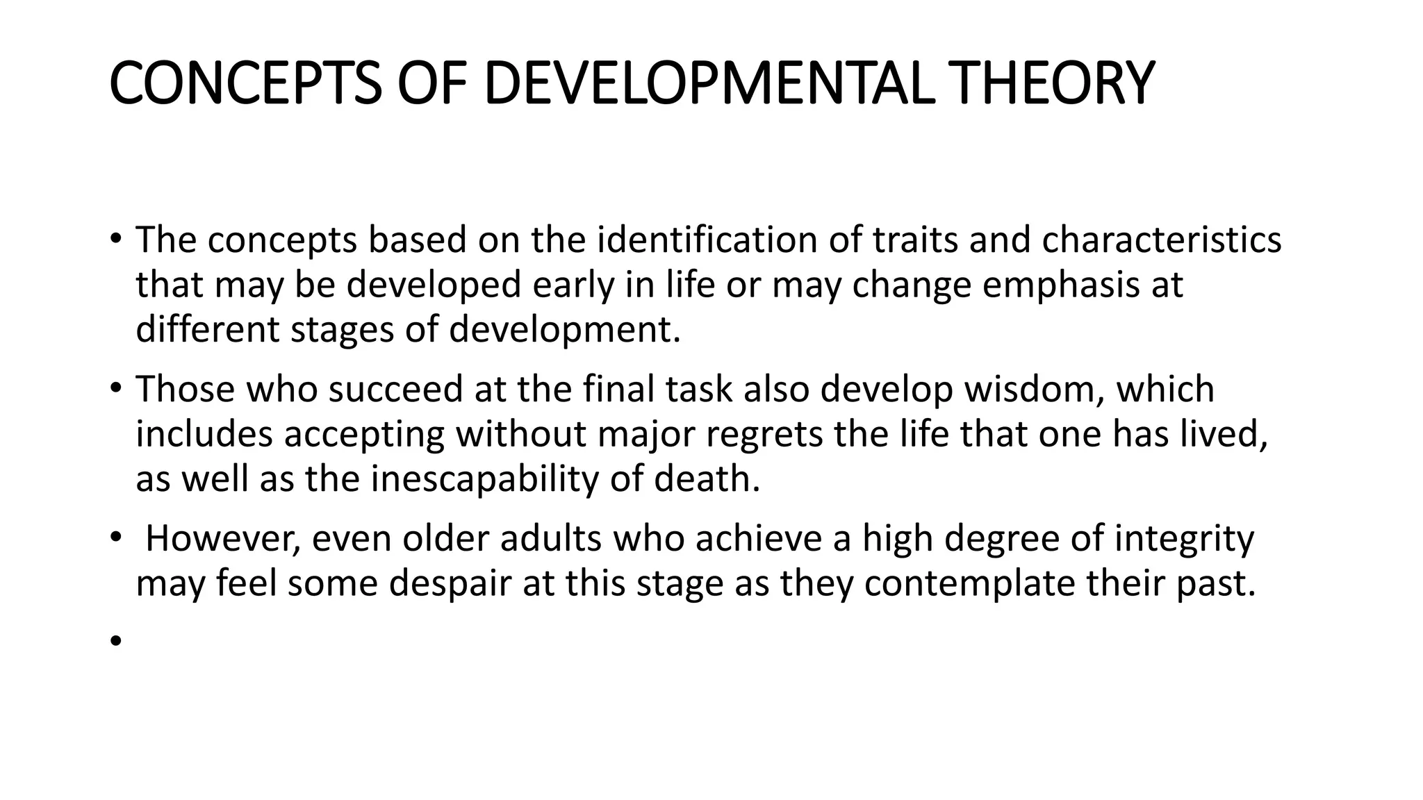 Concepts and theories of aging | PPTX