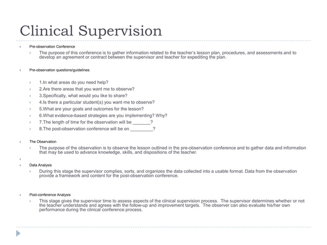 Concepts and theories of supervision and reflection | PPTX