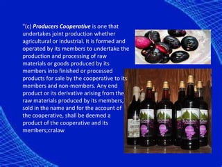 Concepts and Types of Cooperatives | PPT