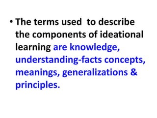 CONCEPTS OF LEARNING | PPTX