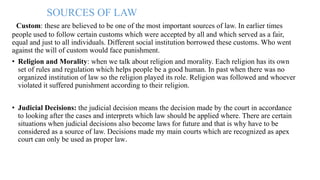Concepts and features of law | PPTX