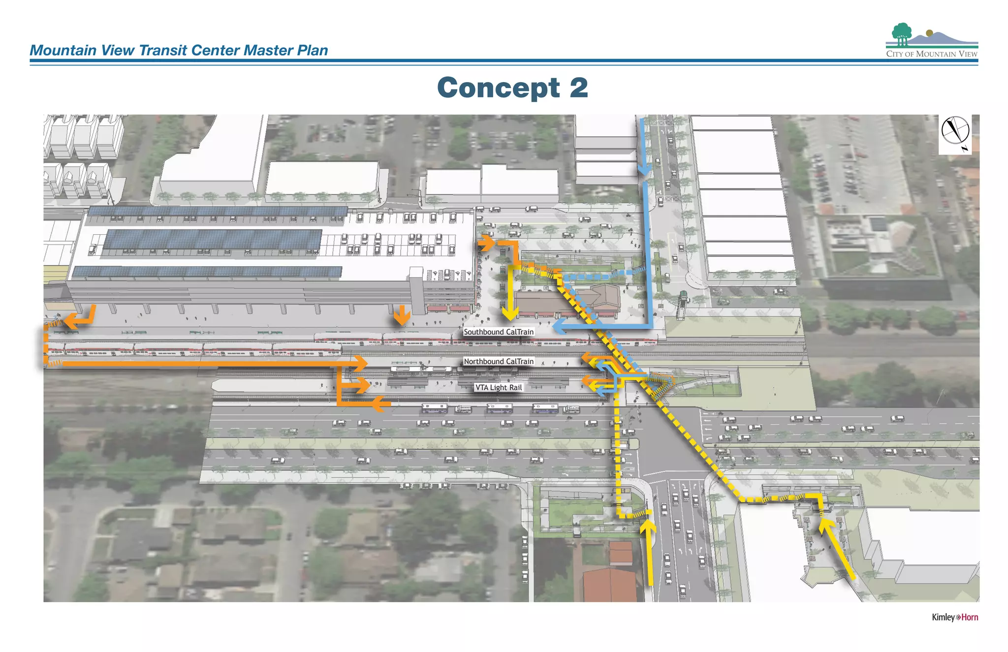 Mountain View Transit Center Concepts handout 2-3-17 | PDF