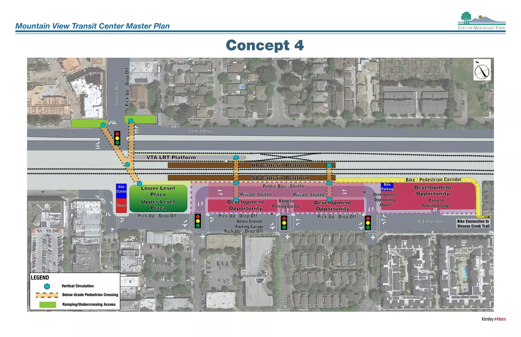 Mountain View Transit Center Concepts handout 2-3-17 | PDF