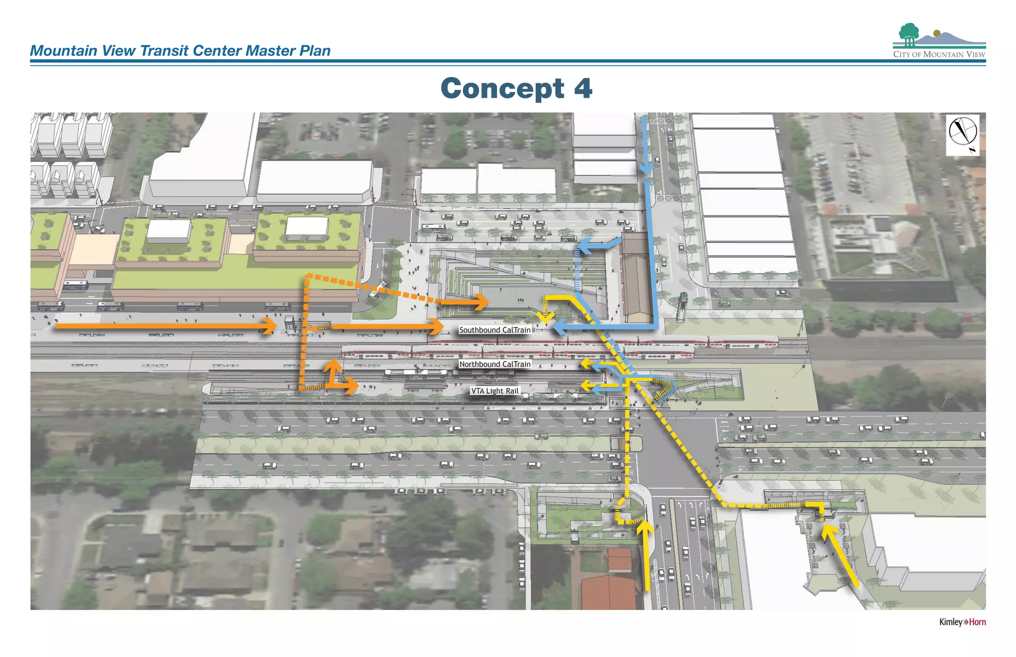 Mountain View Transit Center Concepts handout 2-3-17 | PDF
