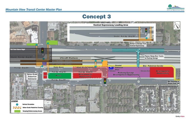 Mountain View Transit Center Concepts handout 2-3-17 | PPT