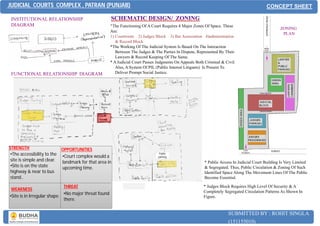 Concept sheet of judicial court complex | PDF