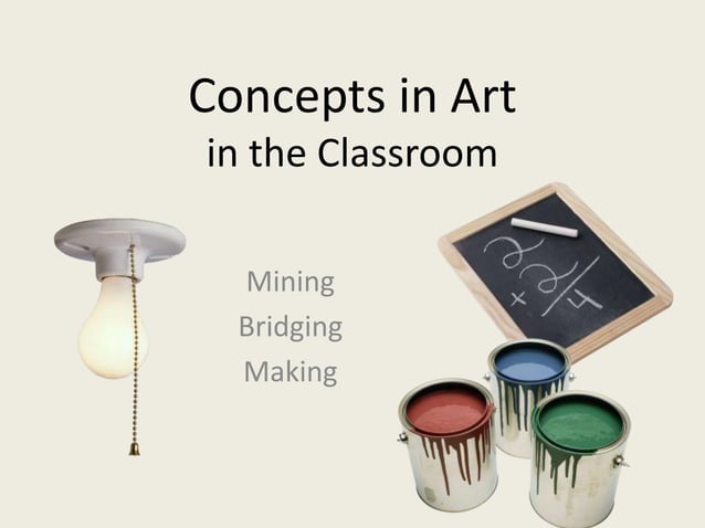 Concepts in art | PPTX