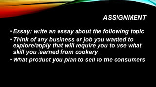 Core Competencies in Cookery NC II | PPTX