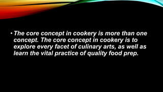Core Competencies in Cookery NC II | PPTX
