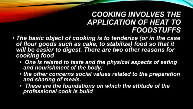 Core Competencies in Cookery NC II | PPTX | Cooking | Food & Drink