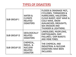 Concepts in disaster management | PPTX | Environment | Science