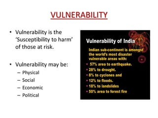 Concepts in disaster management | PPTX