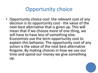 Concepts in economics | PPTX