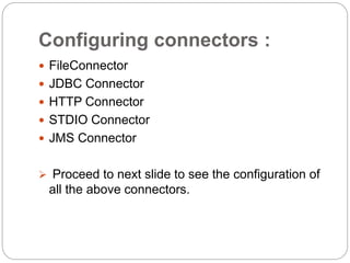 Concepts in mule | PPT