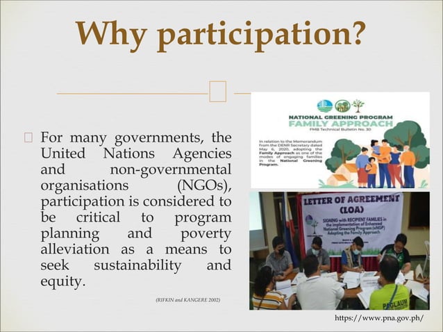 Concepts in Participatory Monitoring and Evaluation | PPT | Non-Profit ...