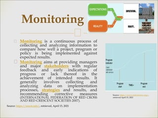 Concepts in Participatory Monitoring and Evaluation | PPT