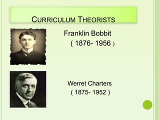 Concepts, nature and purpose of curriculum | PPTX