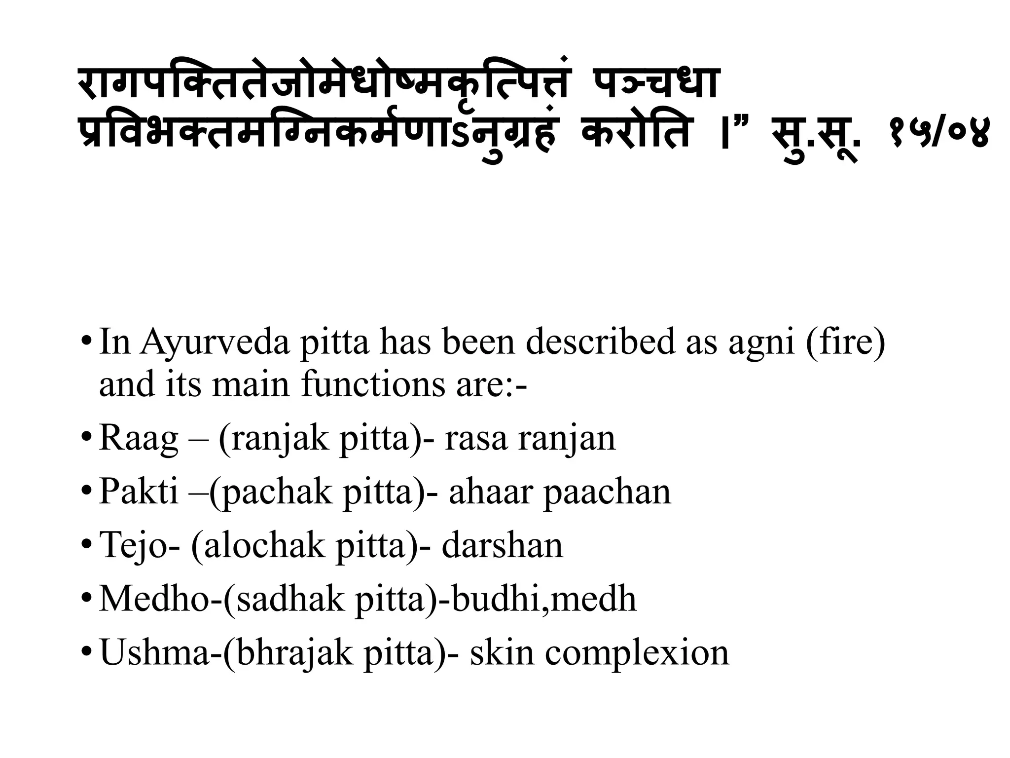 Concepts of agni Dr. Parshant | PPTX