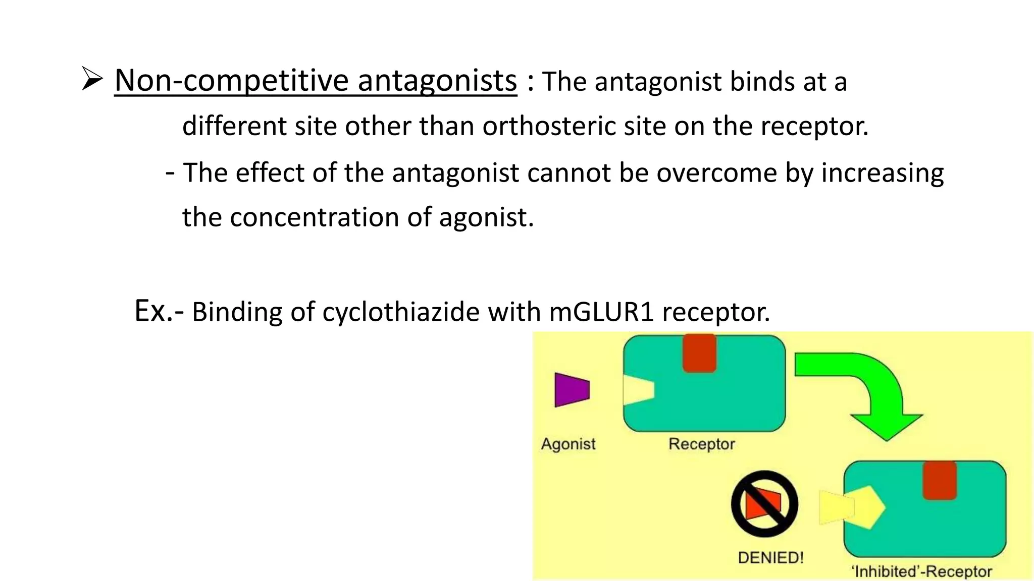 Concepts of agonist and antagonist receptors | PPTX